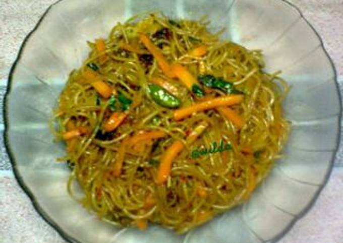 Resep BiJag Yellow Goreng/ Bihun jagung kuning goreng,buat berbuka atau ...
