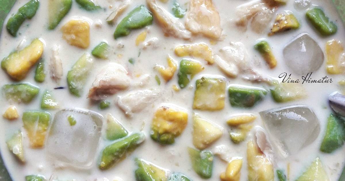 Resep Es Teler Alpukat dan Durian oleh Vina Himatur - Cookpad