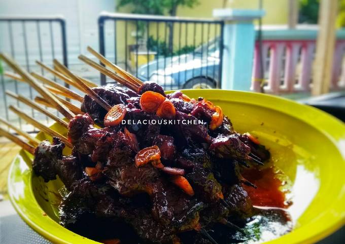 Resep Sate sapi oleh Delacious Kitchen - Cookpad