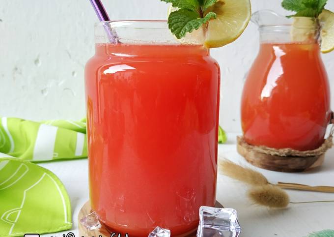 Resep Mix Fruit Juice (semangka & nanas) oleh Tri Yunianti - Cookpad