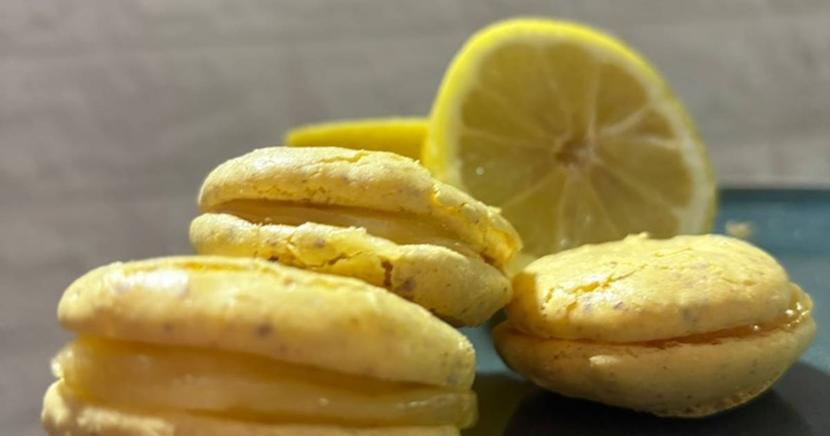 Macarons de Lemon Curd 🍋 Receta de Cookendi23🍹- Cookpad