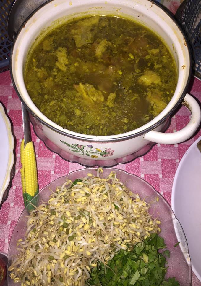 Resep Soto bening daging sapi balungan kambing (rasa seperti tengkleng ...