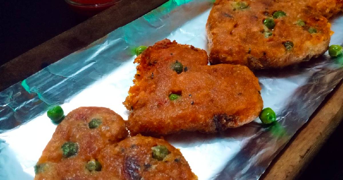 हार्ट सेप बीटरूट सूजी कटलेट(heart shape beetroot suji cutlet recipe in ...