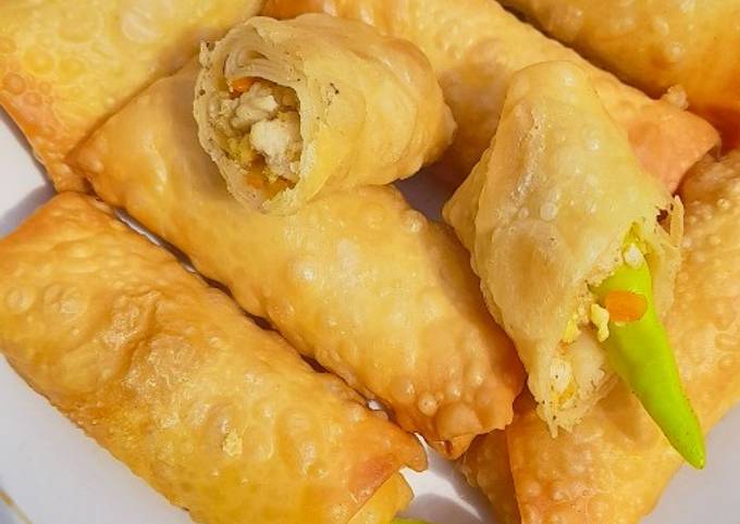 Resep 29. Sosis solo kulit pangsit (Frozen) oleh Rahma Ummu Hamzah ...