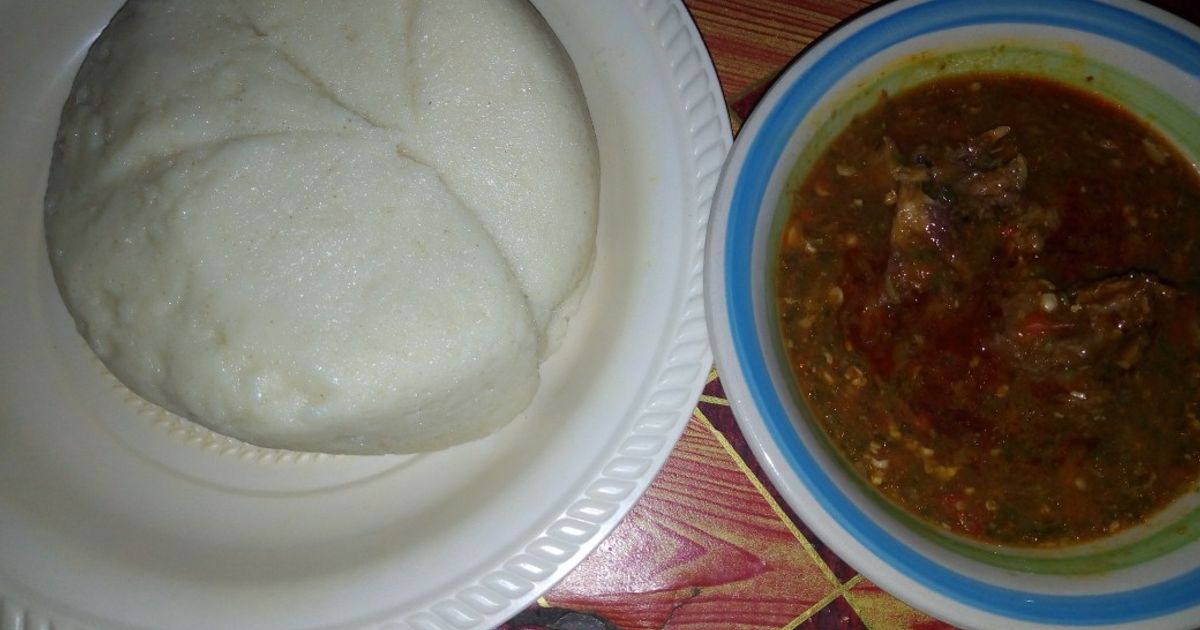 Tuwon Semovita Da Miyan Danyen Kubewa Recipe by FIRST LADY - Cookpad