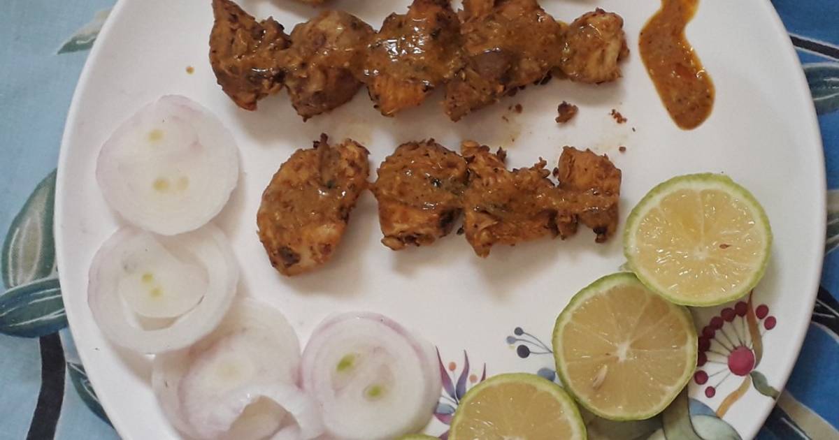 Butter chicken tikka Recipe by benazir z - Cookpad