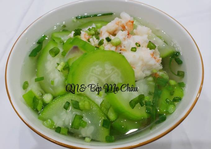 Cách Làm Món Canh bí đao nấu tôm của QUÂN NGUYỄN - Cookpad