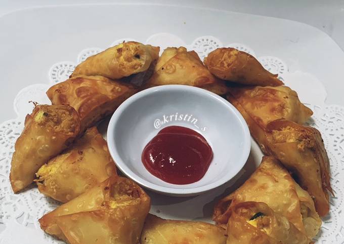 Resep Pangsit isi tahu oleh Kristin Setiawati 🍳 - Cookpad