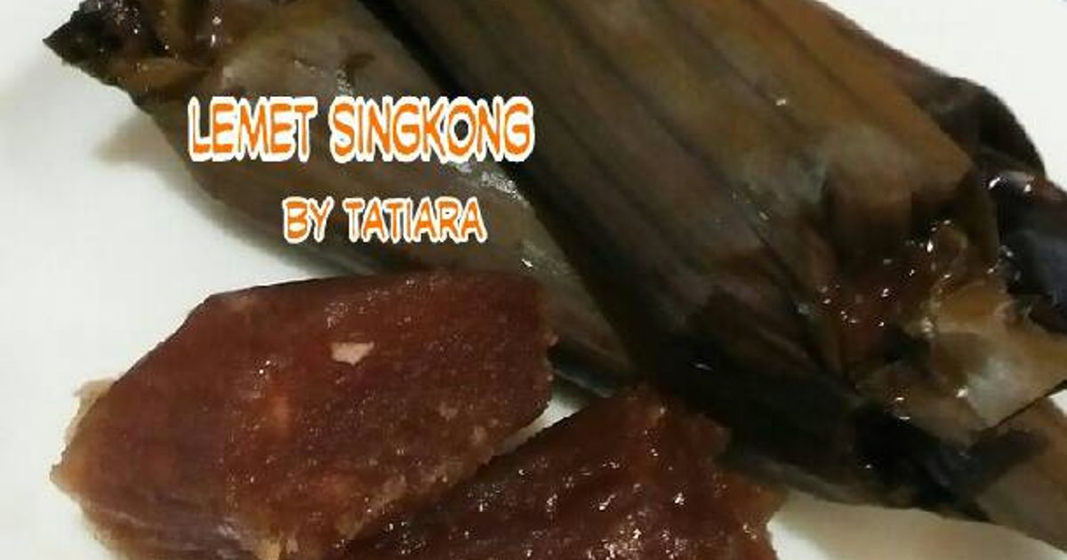 Resep Lemet Singkong oleh Tatiara - Cookpad