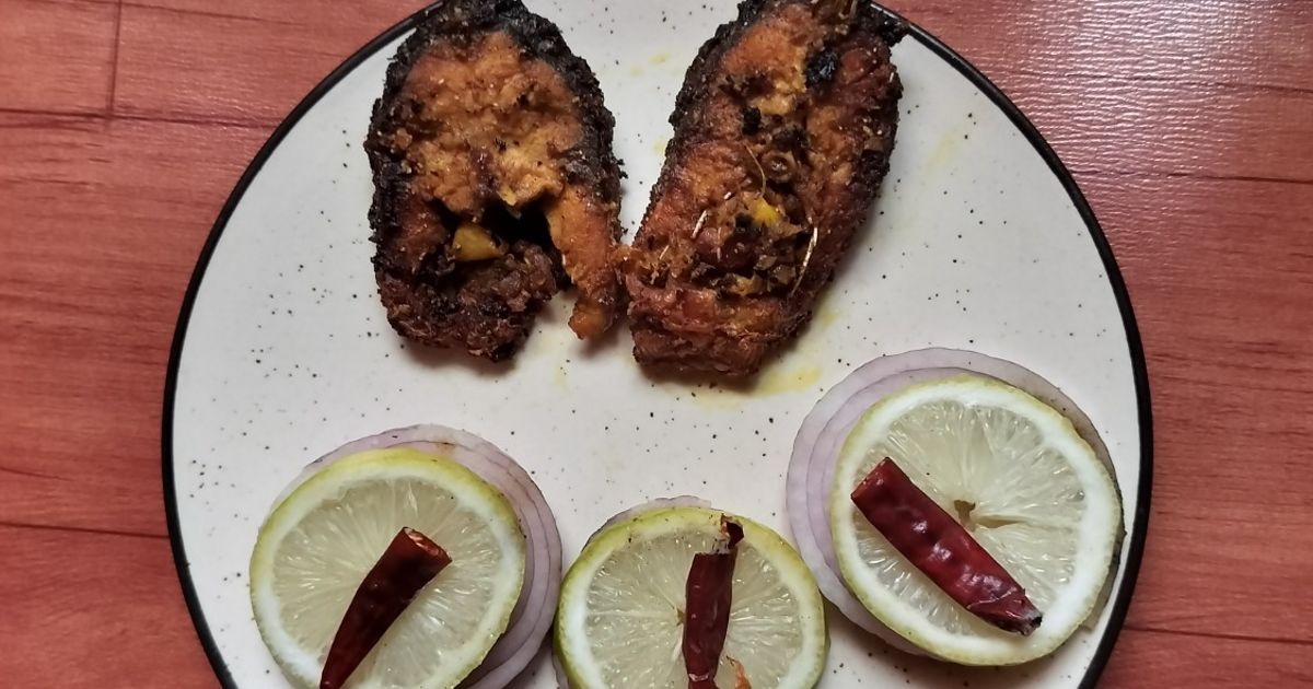 Odia Style Rohu Fish Fry (Crispy, In 10 Mins) Recipe by Barnali Debdas ...