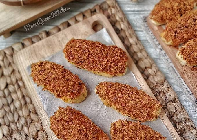 Resep Beef Floss Bun aka Roti Abon oleh MomsQueenKitchen - Cookpad