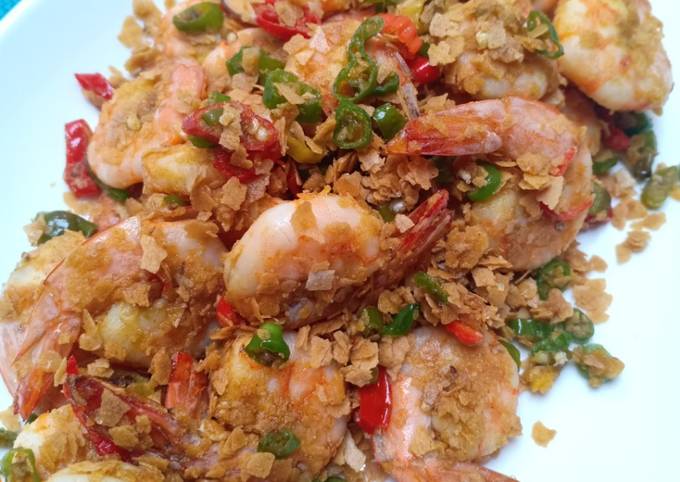 Resep Udang Gandum Pedas oleh Kezia Yamamoto - Cookpad