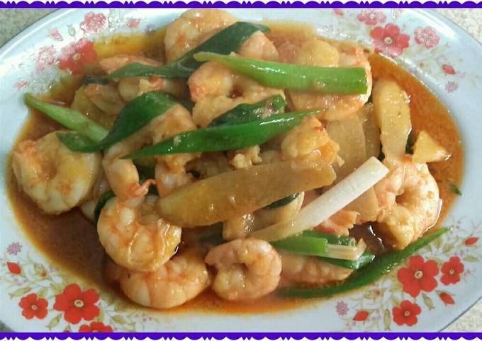 Resep Tumis udang sederhana oleh Khinda Wati (娃帝 ). - Cookpad