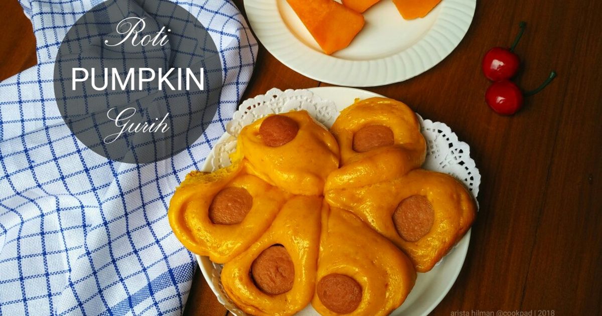 Resep Roti Pumpkin Gurih oleh Arista Hilman - Cookpad