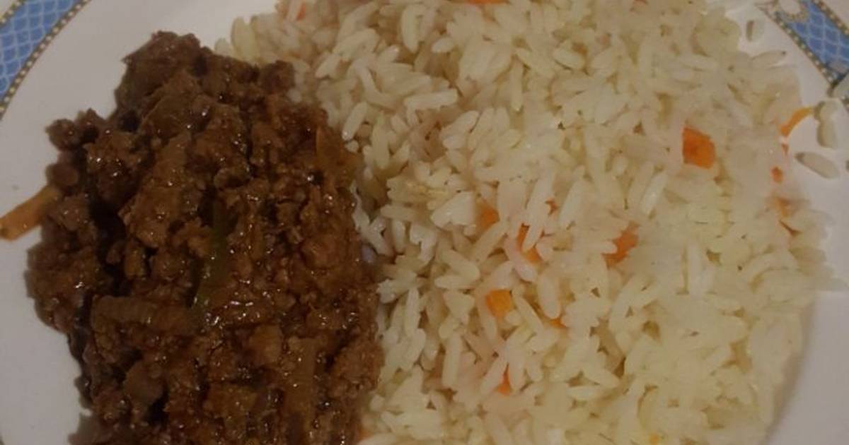 Savoury rice and mince Recipe by Tshepiso L - Cookpad