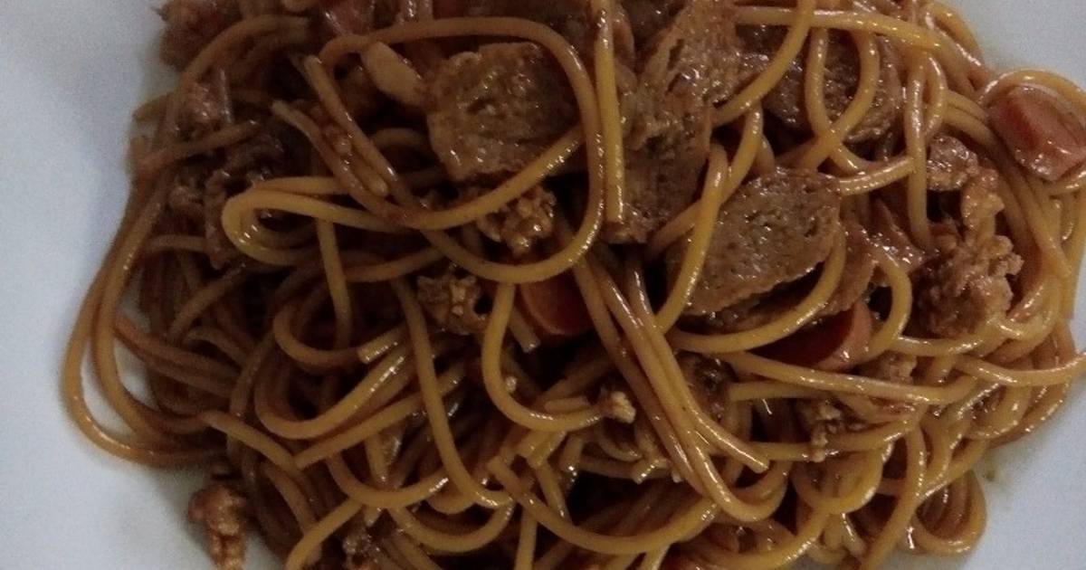 Resep Spagethi goreng oleh Putri indah anggraeni - Cookpad
