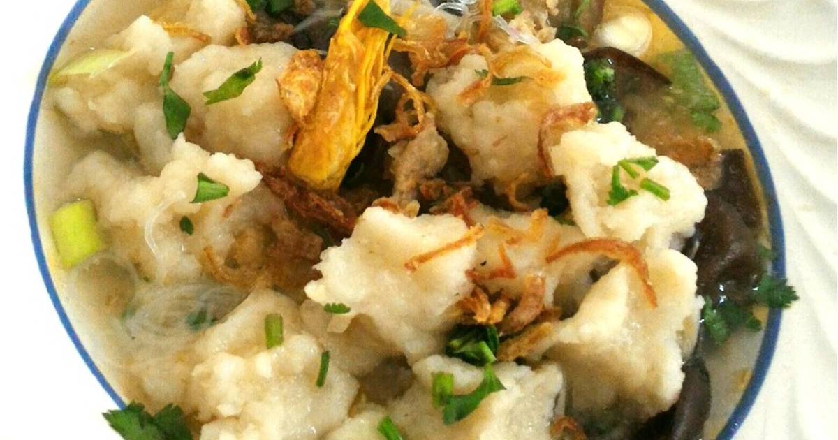 Resep Tekwan Kuah Udang oleh Laily Agustien (Ummifaizfaqih) - Cookpad