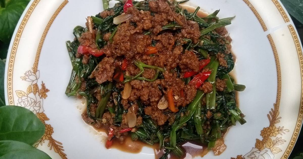 168 resep sayur kangkung oncom enak dan mudah - Cookpad
