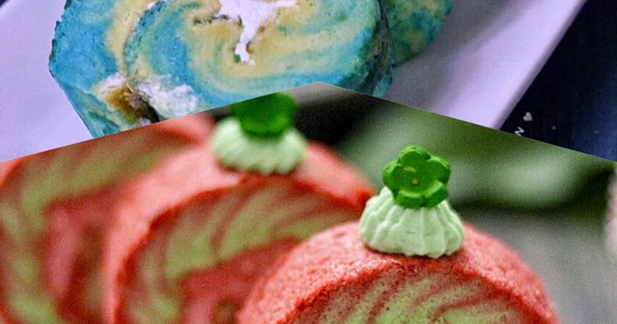 Resep Hurricane Roll Cake oleh Moona's Kitchen - Cookpad