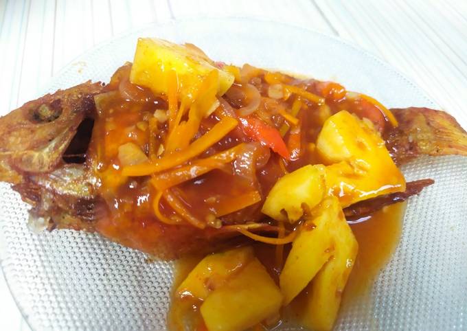 Resep Ikan Nila Asam Manis oleh dian_islamiarti - Cookpad