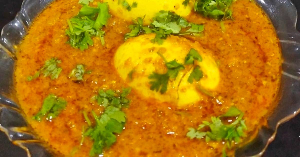 Dhaba Style Punjabi Egg Curry Recipe by Juhi Sewani 💕 - Cookpad