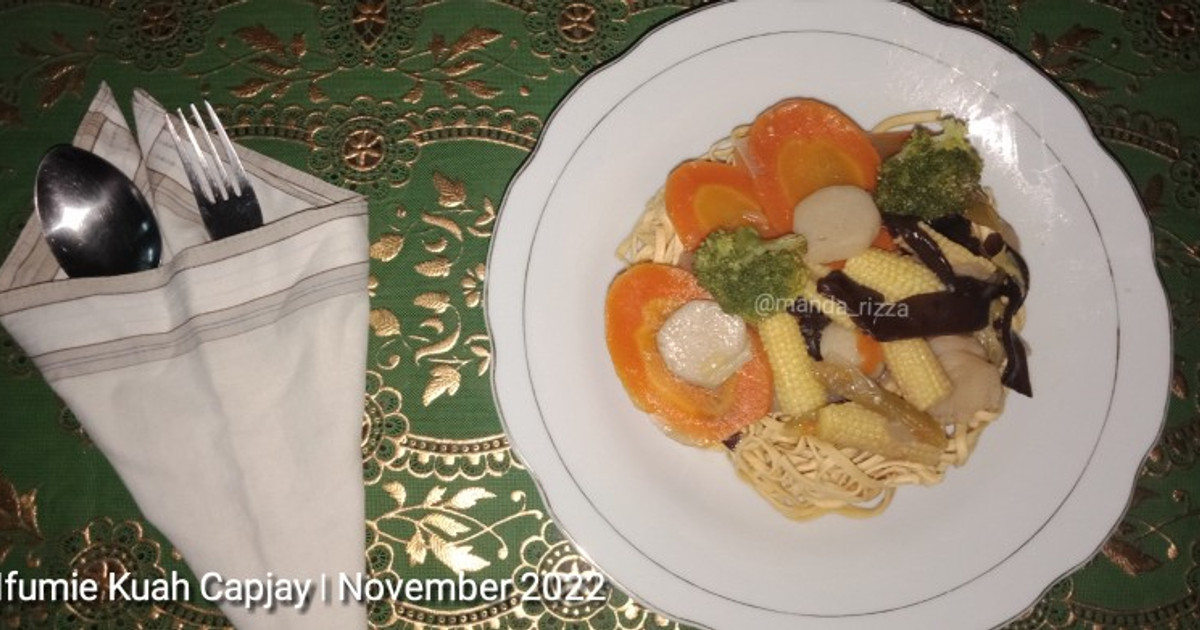 Resep Ifumie Kuah Cap Jay oleh Kitchen Manda'Riz - Cookpad