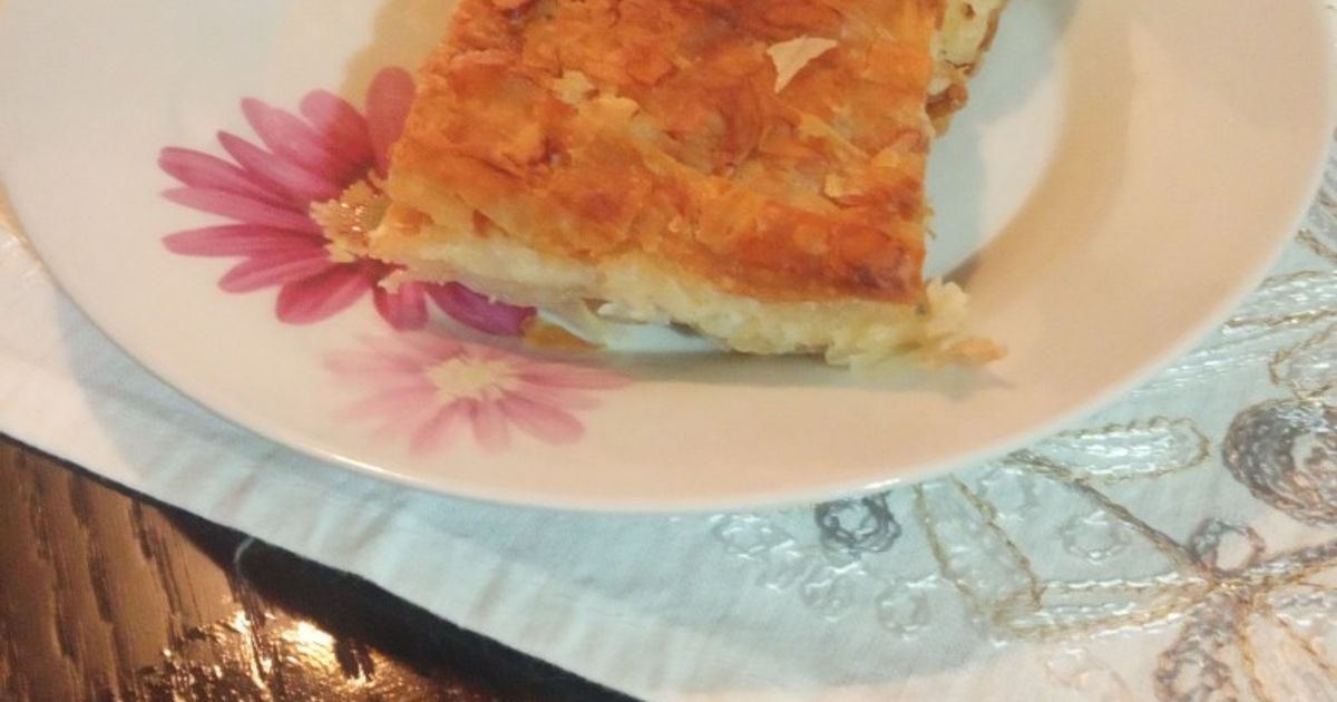 Volos Style Kaseri Cheese Pie With Grandma’s Homemade Phyllo Recipe By ...