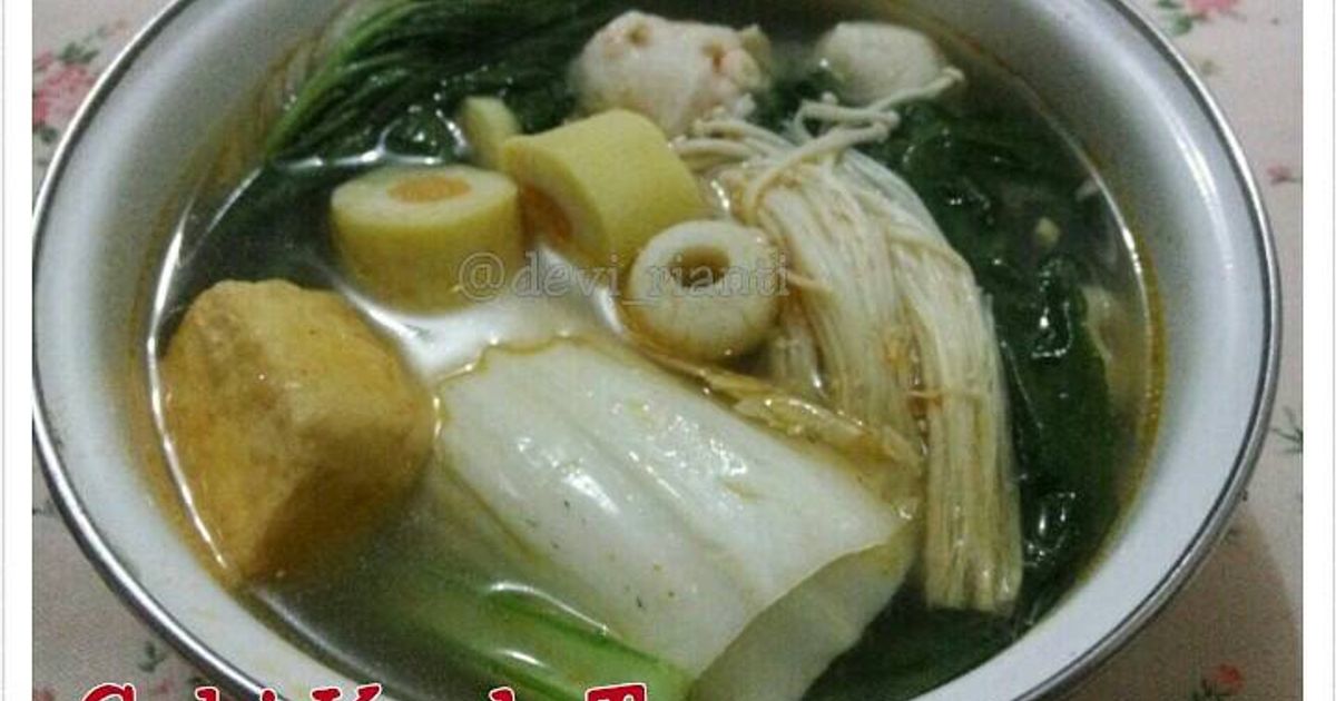 Resep Suki Kuah Tomyam oleh Devi - Cookpad