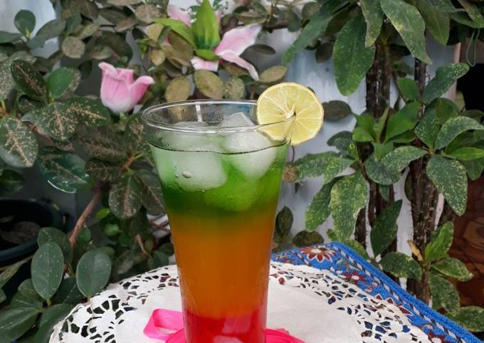 Resep Rainbow Squash oleh ermutia - Cookpad