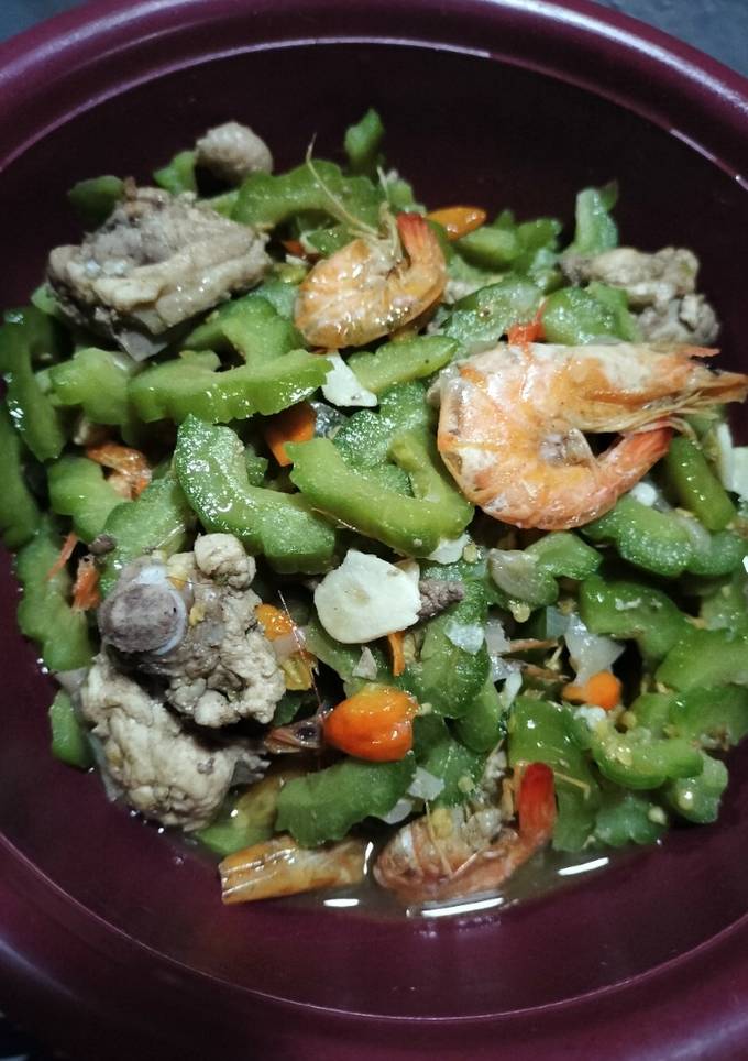 Resep Tumis Pare Udang Tulang Ayam / Balungan oleh wiwik hendRiani ...