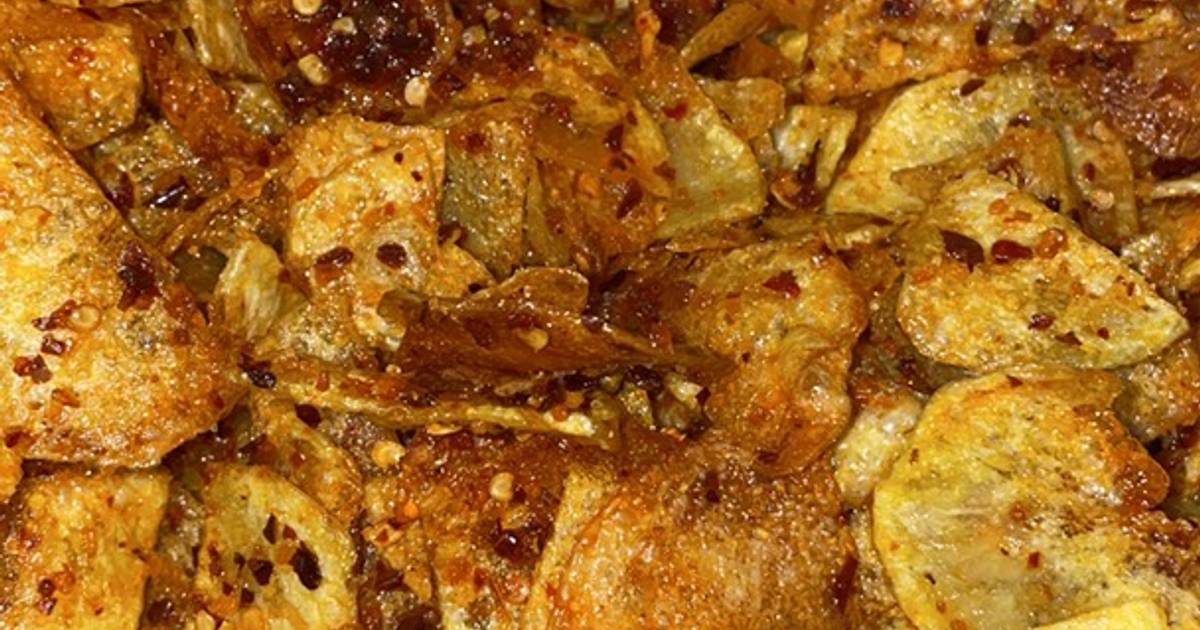 39 resep potato chips pedas manis enak dan mudah - Cookpad