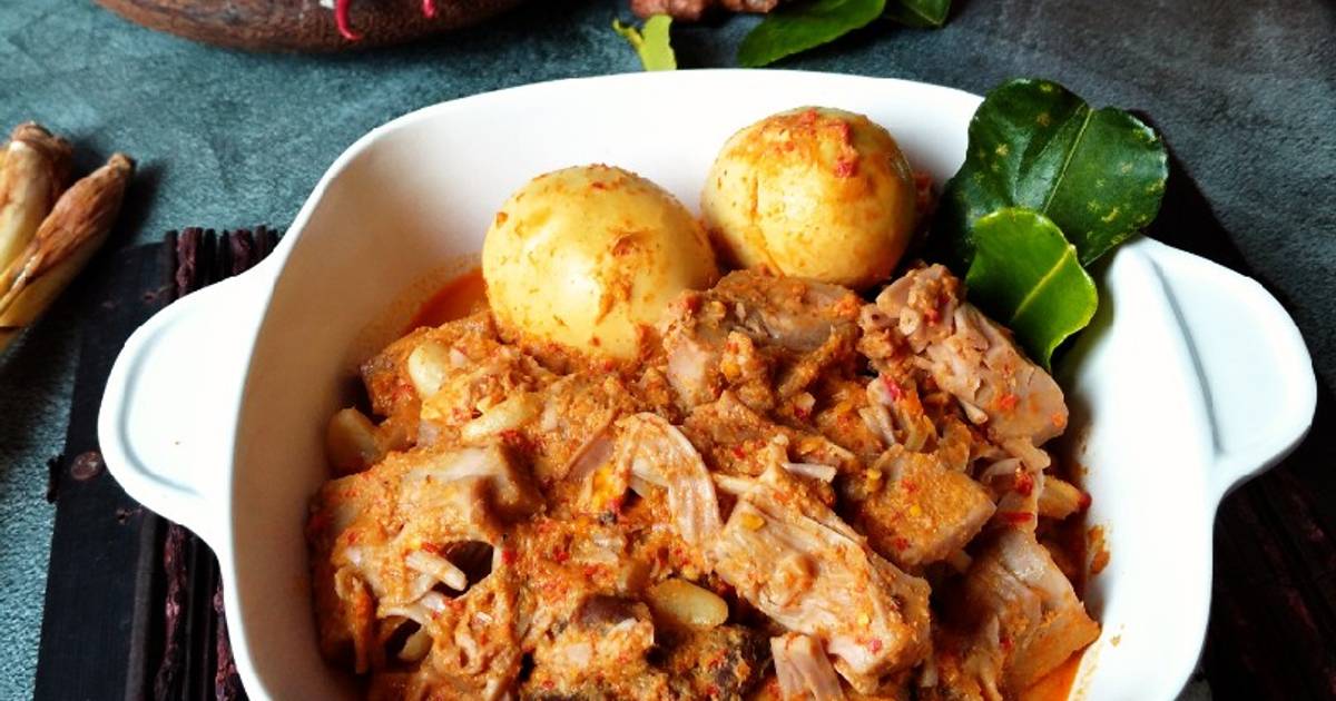 Resep Rendang Nangka Muda oleh Arshiya Kitchen - Cookpad