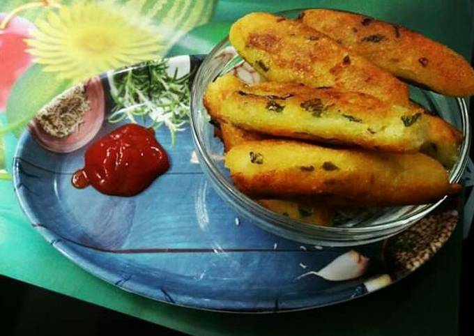 Potato fingers Recipe by Shatabdi Pandey - Cookpad