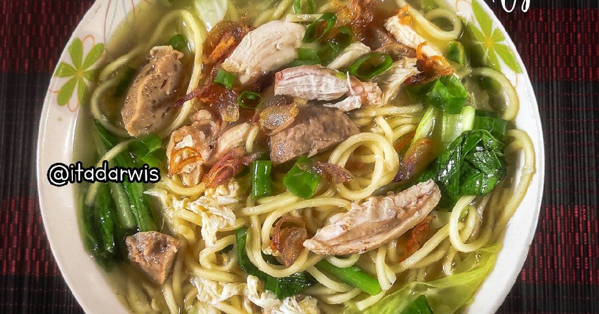 Resep Mie Kuah Ayam oleh Ita Darwis - Cookpad