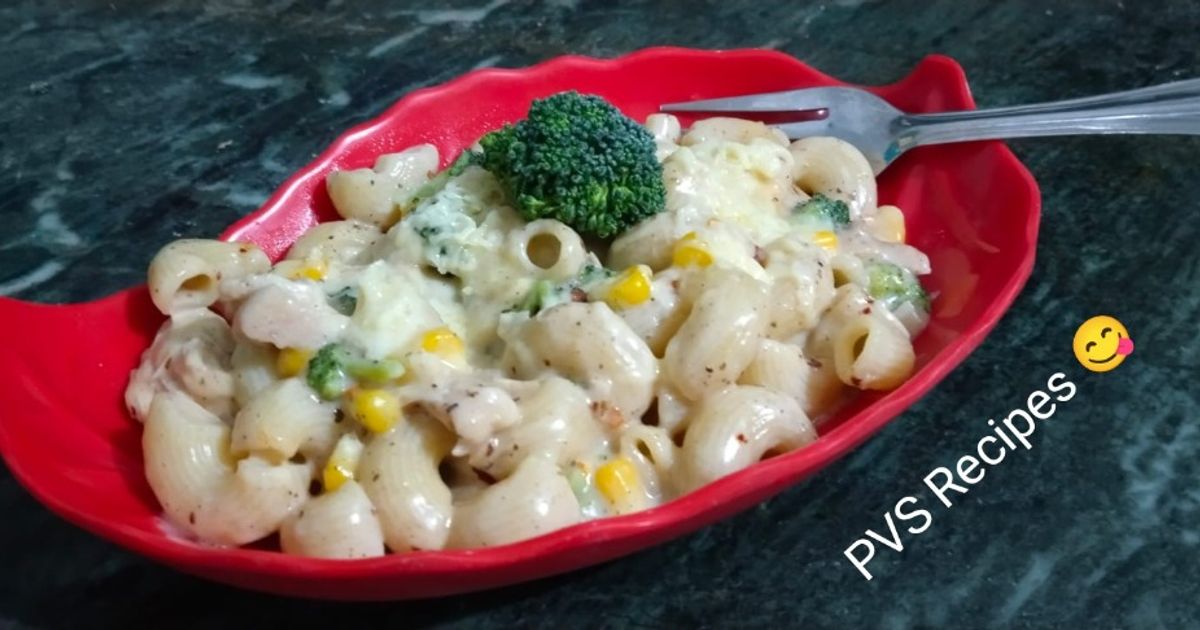 Corn Pasta Recipe by Preeti V. Salvi - Cookpad