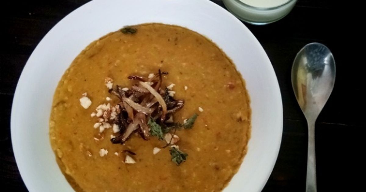 Veg Haleem/Gehu Khichda Recipe by Leena Mehta - Cookpad