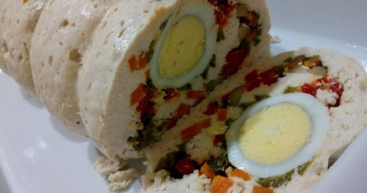 Arrollado de pollo - 200 recetas caseras- Cookpad