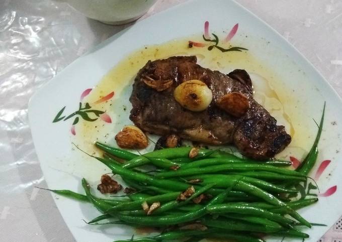 Resep Steak sapi rumahan oleh wahyu D.Lestari - Cookpad