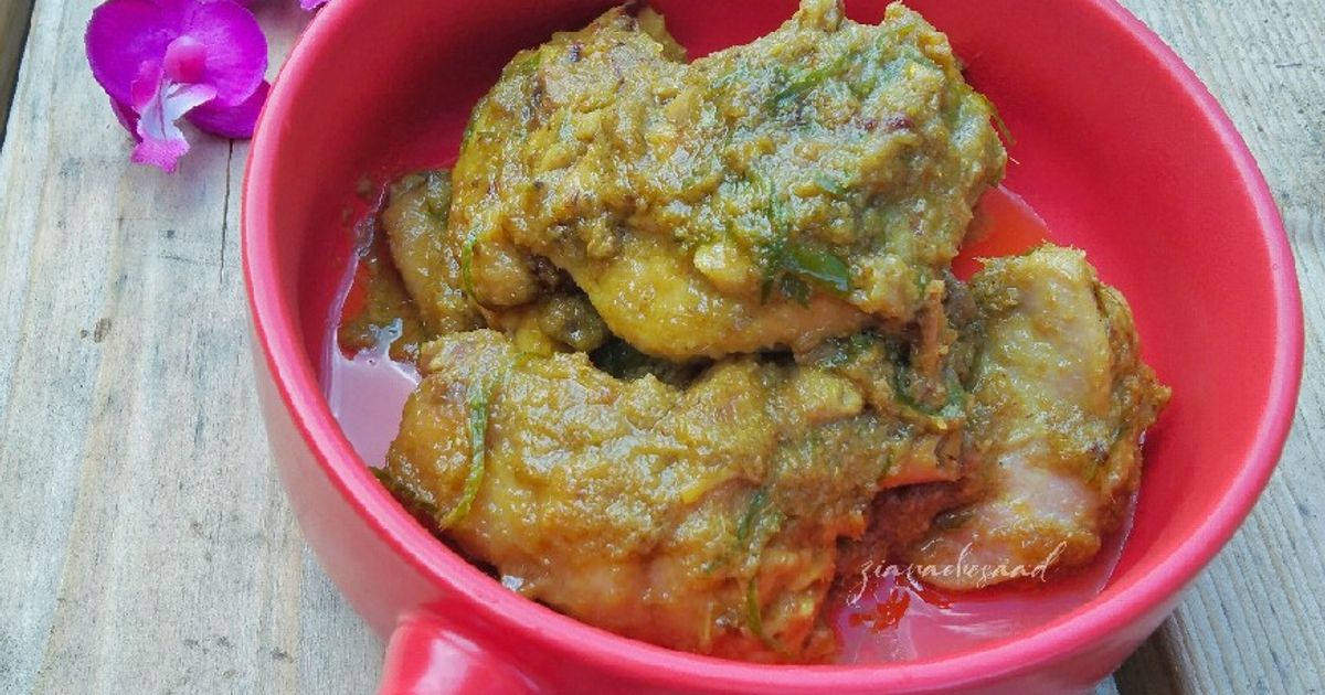 Resipi Rendang Ayam Kuning oleh Ziana Chesaad - Cookpad