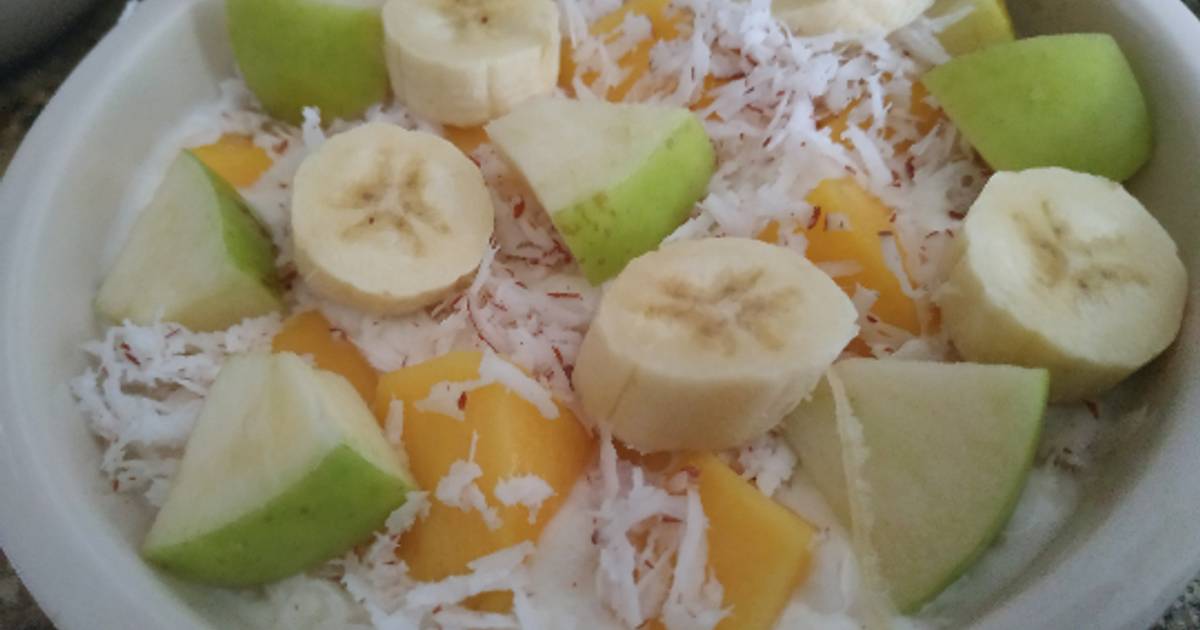 Yogo fruits Recipe by Rubita's Tasty Bites - Cookpad