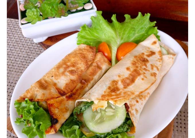 Resep Kebab Daging Keju Slice oleh Hj.Tintin Purnama Sari - Cookpad