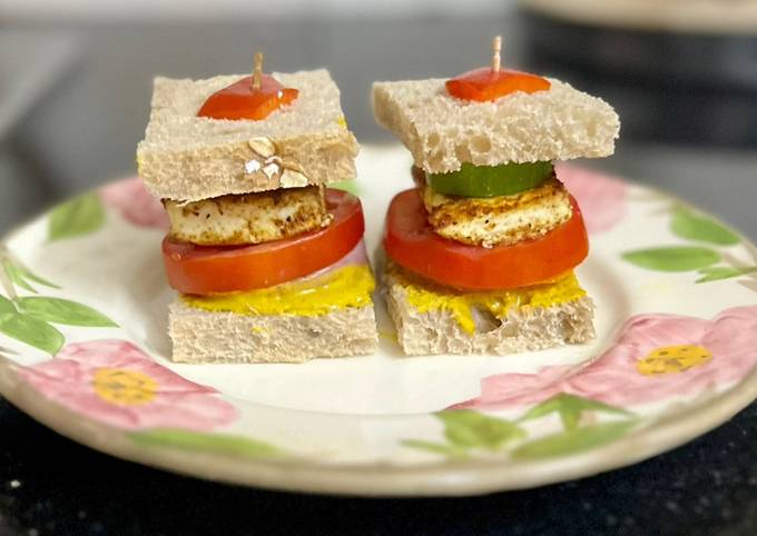 Bite Size Healthy Wheat & Oat Bread 🍞 Sandwich Recipe by Alka Bhandari ...