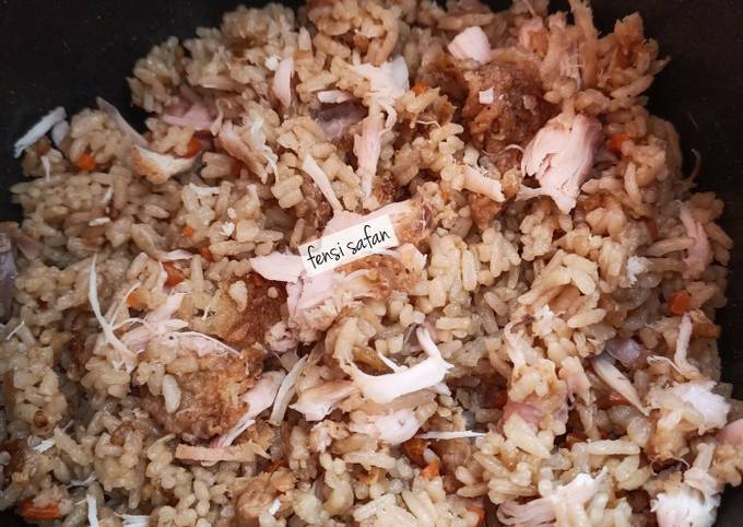 Resep Nasi KFC Rice Cooker oleh Fensi Safan - Cookpad