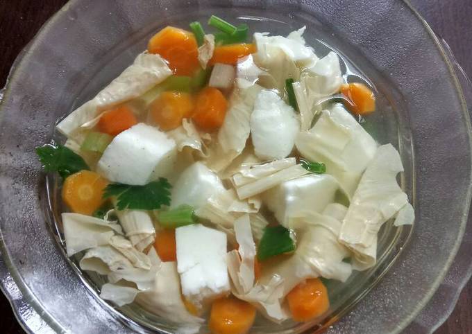 Resep Sop Putih Telur Kukus oleh Vina Anne - Cookpad