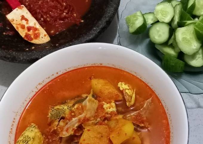 Resep Gangan Ikan Kakap Khas Belitung oleh vini primanti - Cookpad