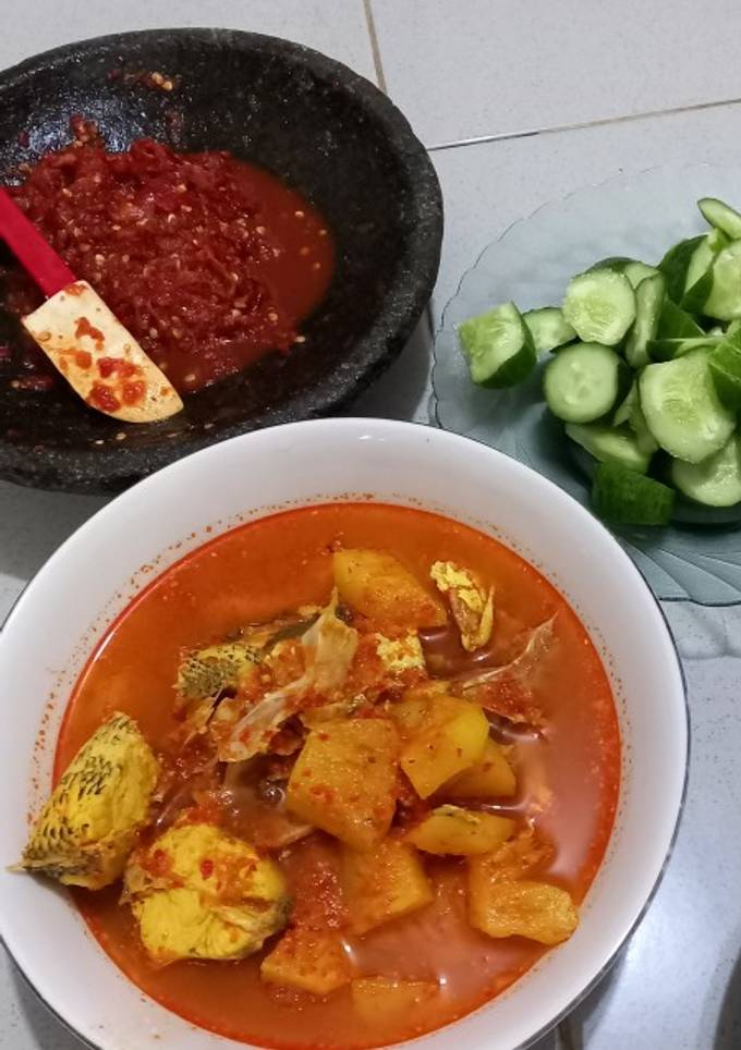 Resep Gangan Ikan Kakap Khas Belitung oleh vini primanti - Cookpad