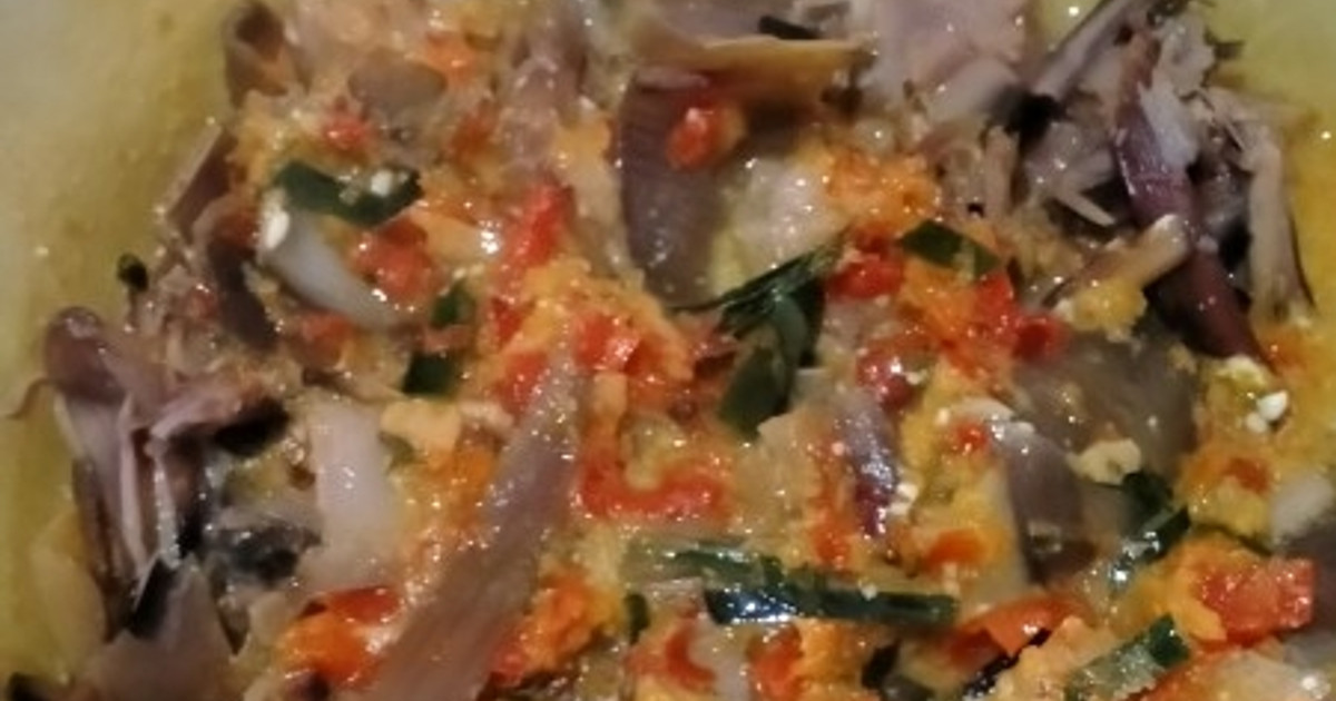 Resep Pecel Ontong/ Jantung Pisang/ Tuntut oleh mama cizie - Cookpad