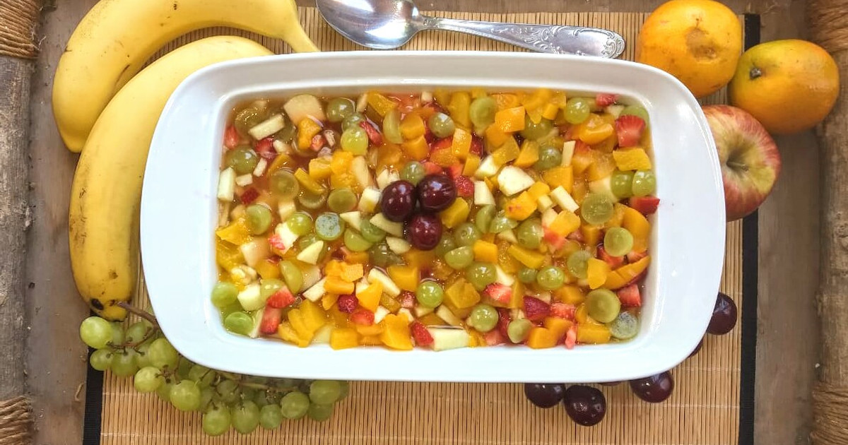 Ensalada De Fruta Receta de Silvia Y Renzo (VB)- Cookpad
