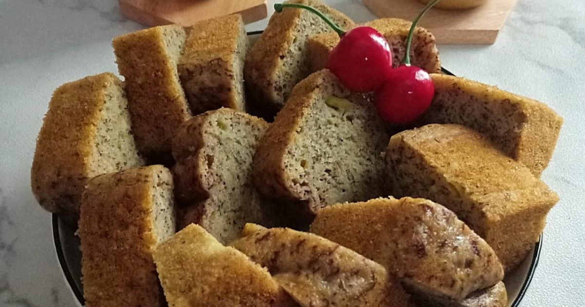 Resep Bolu Pisang Kukus (Takaran Sendok Tanpa Mixer) oleh Deffi Mom's ...