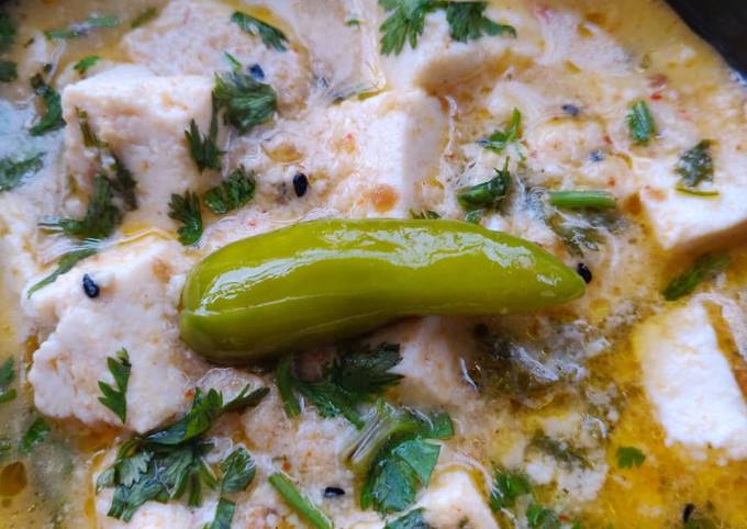 Dahi paneer (pure vegetarian) Recipe by sumit sarkar - Cookpad